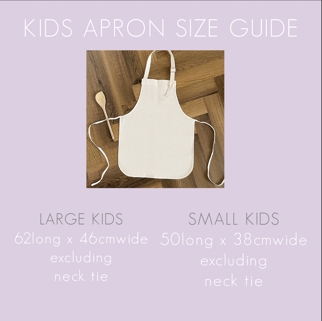 Personalised Flower Girl / Page Boy Apron – Jean and Moon